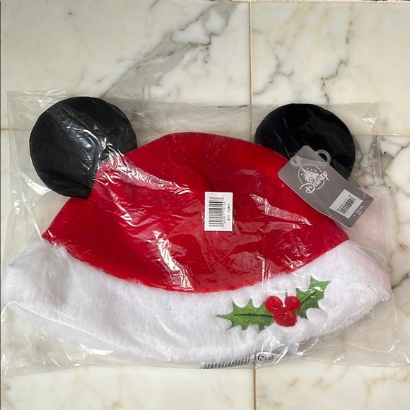 Disney | Accessories | Disney Parks 223 Mickey Mouse Santa Bucket ...